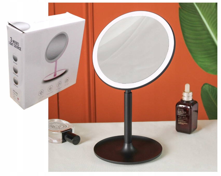 Lusterko stojące biały IT • Cena, Opinie - Allegro