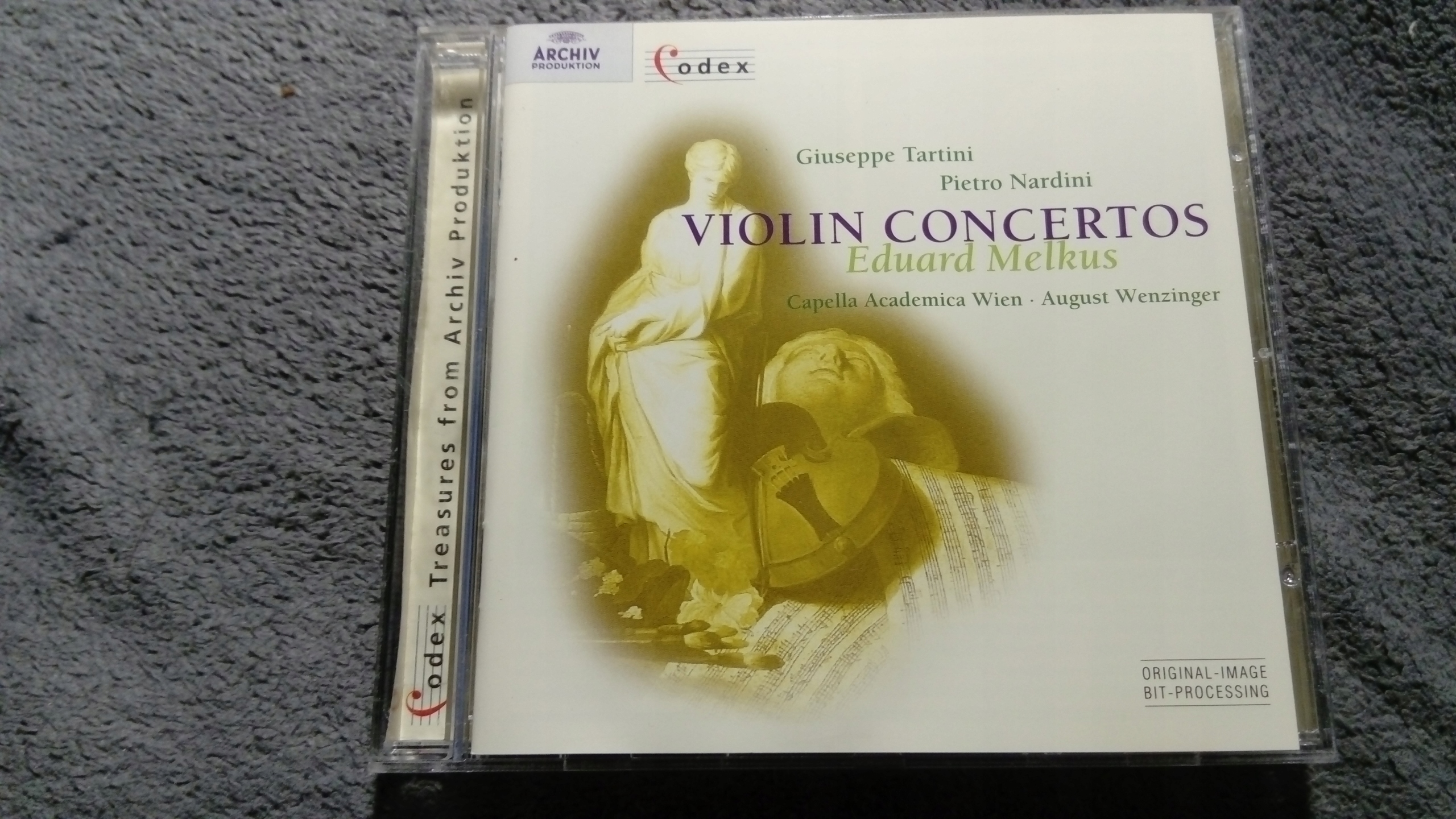 Violin Concertos August Wenzinger, Capella Academica Wien, Eduard ...