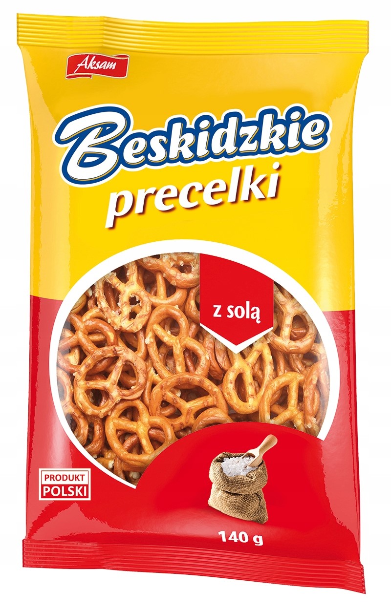 Precelki Aksam z solą 144 g (5907029004833) • Cena, Opinie • Paluszki i ...