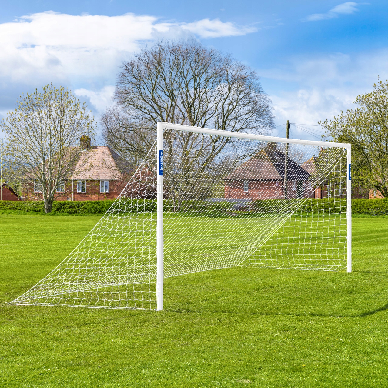 Bramka 7.3m x 2.4m FORZA rama+prosta siatka - 5059706427784 ...