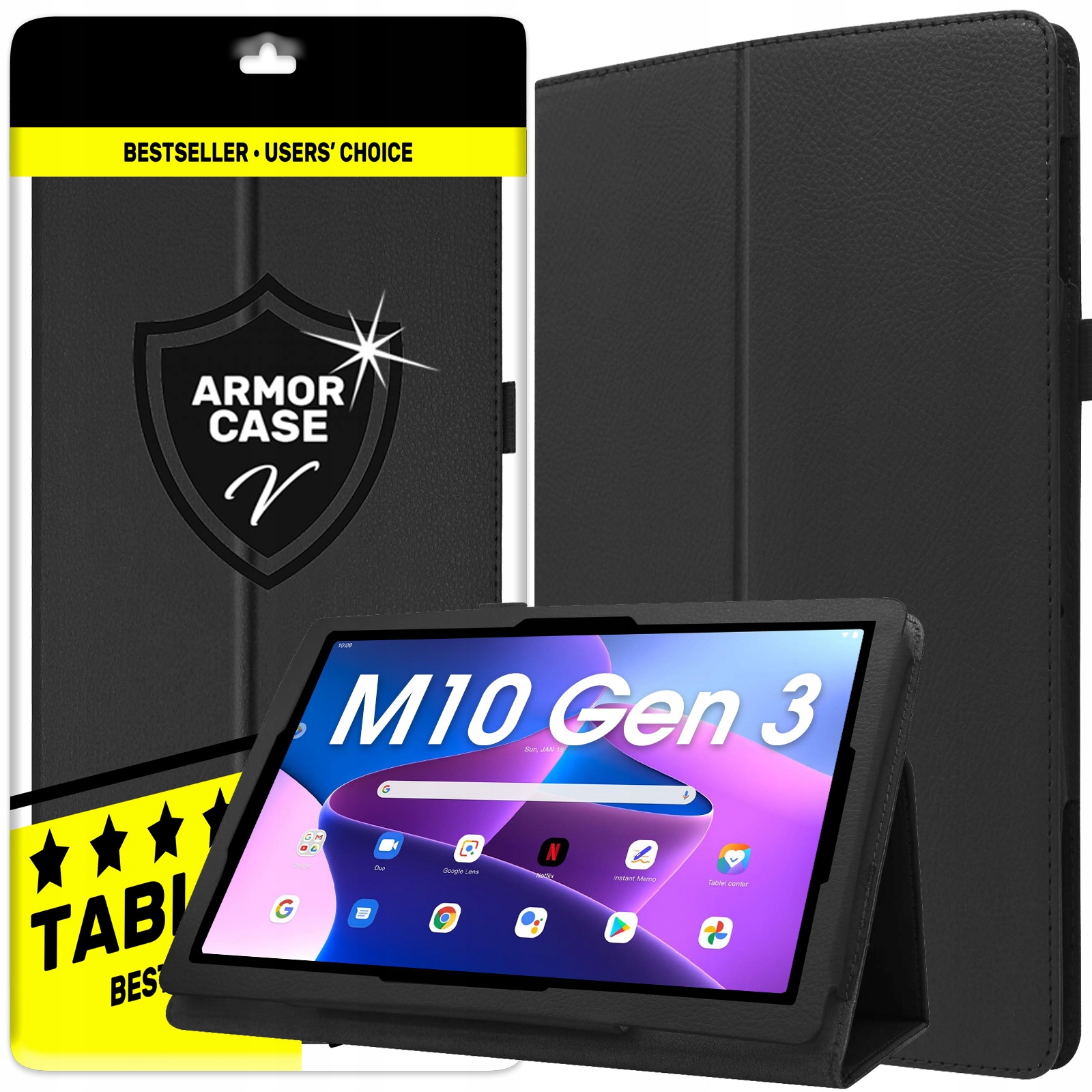 ETUI SLIM OCHRONNE DO LENOVO TAB M10 PLUS 10.6 GEN 3 2022 CZARNY TB128XU - Sklep, Opinie, Cena w ...