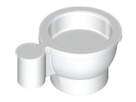 LEGO 38014 FILIŻANKA KUBEK BIAŁY NOWA (1g) • Cena, Opinie • Elementy ...