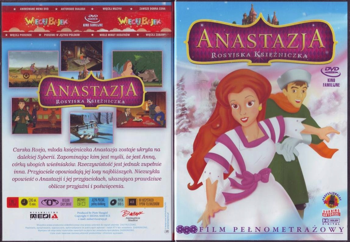 Anastazja płyta DVD - porównaj ceny - Allegro.pl