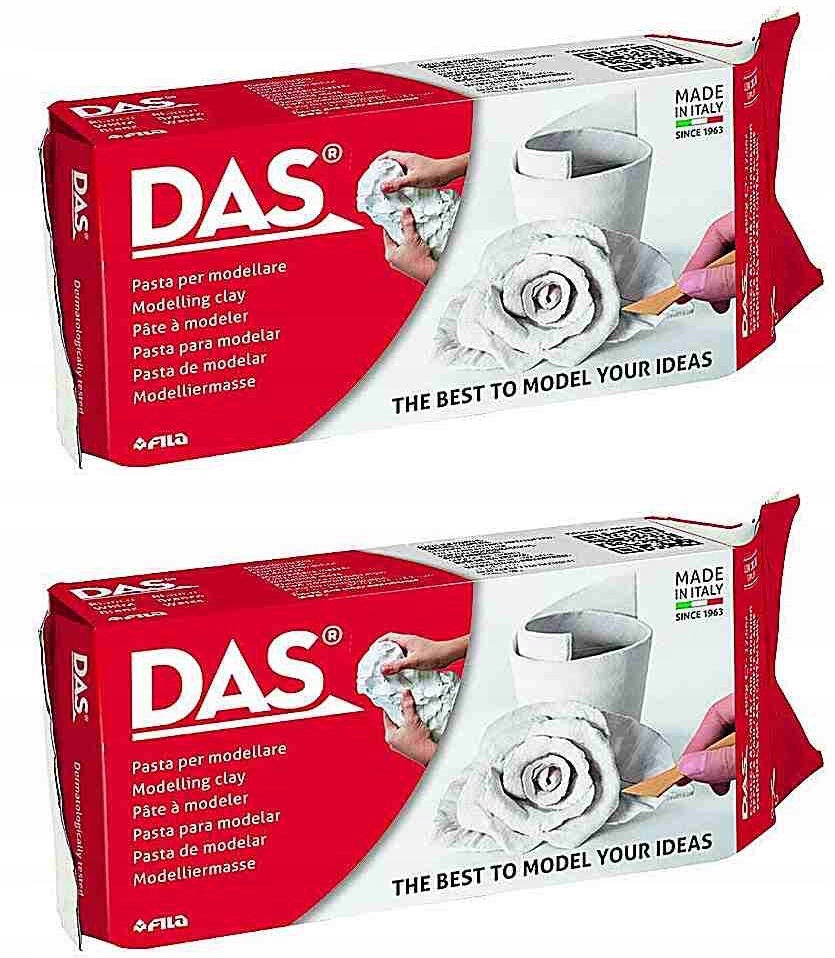 Fila Das Glinka Samoutwardzalna Biała - Plastelina szkolna, modelina ...