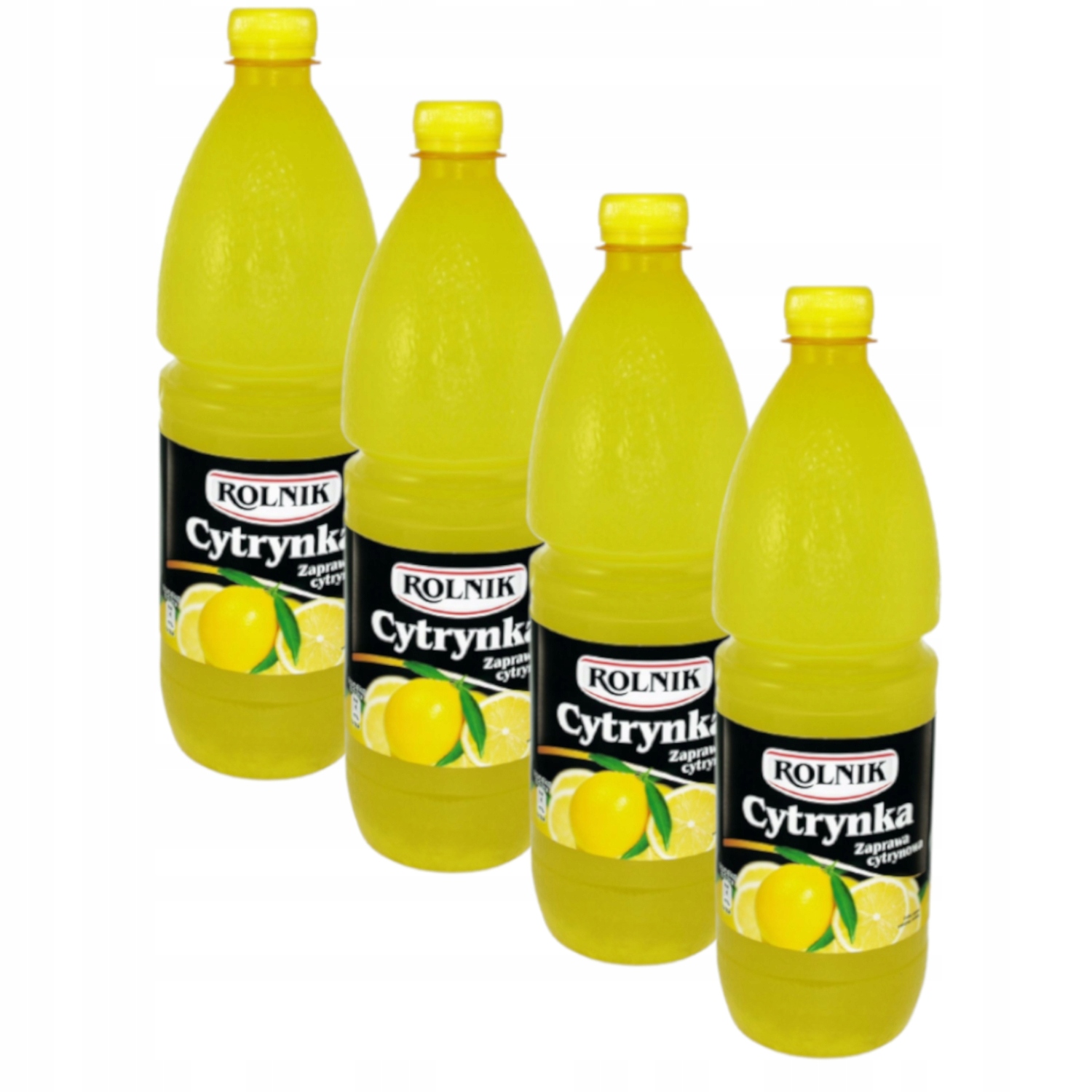 Rolnik Zaprawa cytrynowa Cytrynka napoje 4x1000 ml 12638071946 - Allegro.pl