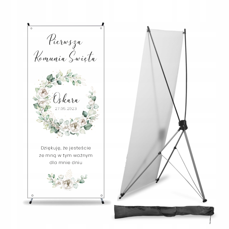 X-BANER WITAMY GOŚCI KOMUNIA ŚWIĘTA 60X160Standard (5907451660195 ...