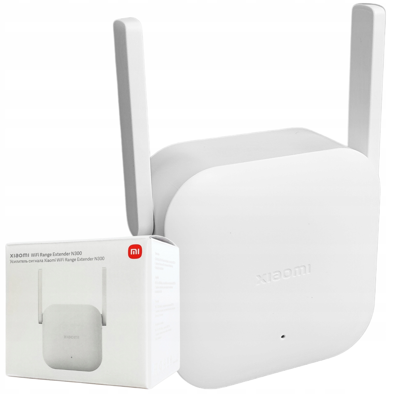 WZMACNIACZ WIFI XIAOMI N300 Range Extender Wi-Fi Repeater 300Mbps 802 ...