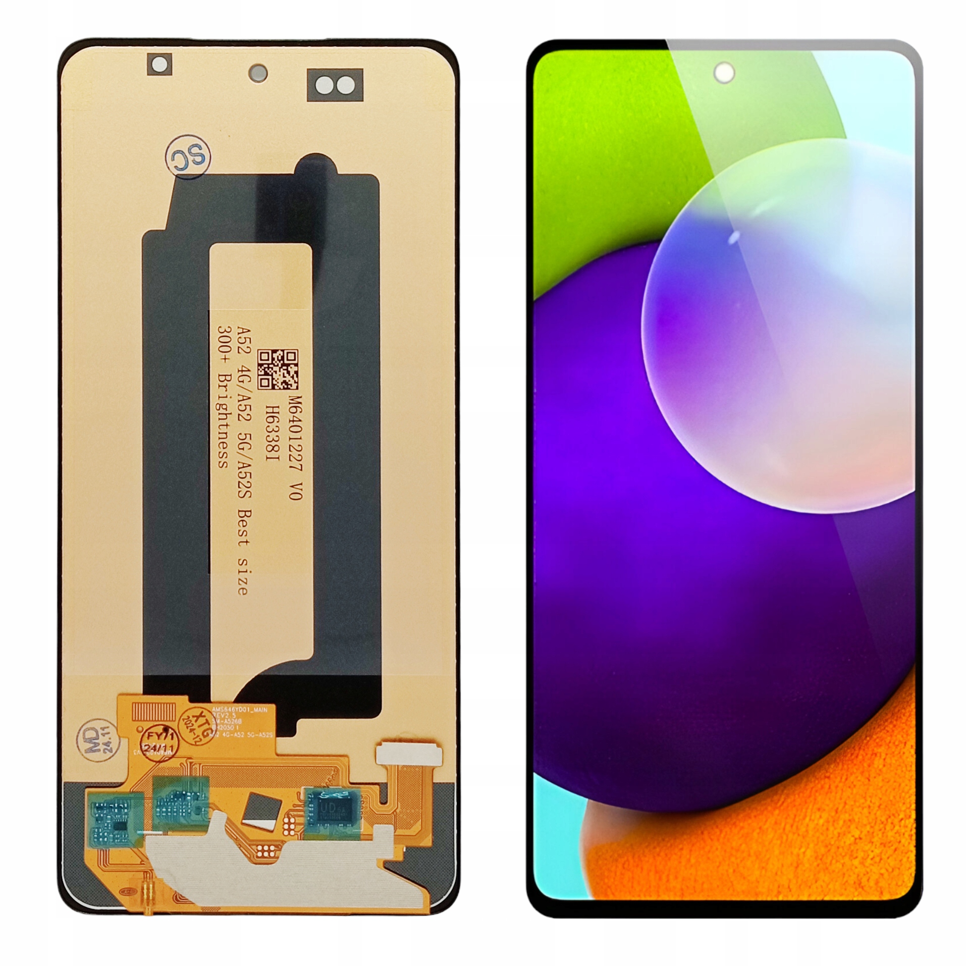 Wyświetlacz LCD INCELL Ekran SAMSUNG GALAXY A52 5G, SM-A525F ŁATWY ...