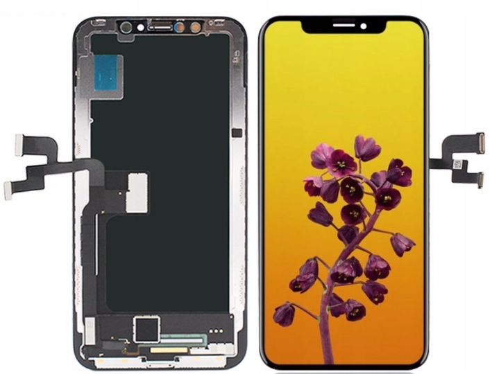 IPHONE X LCD DISPLEJ + DOTYK ČIERNY - Allegro