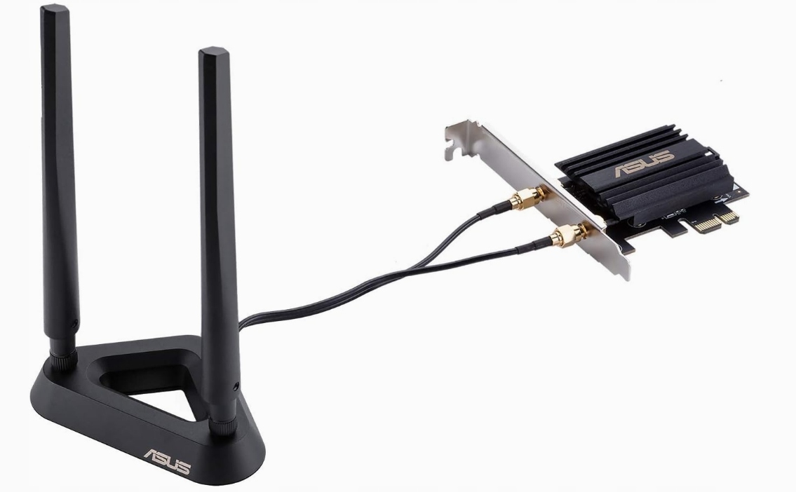 Sieťová karta ASUS PCE-AX58BT AX3000 DualBand WiFi 802.11ax Bluetooth 5 ...