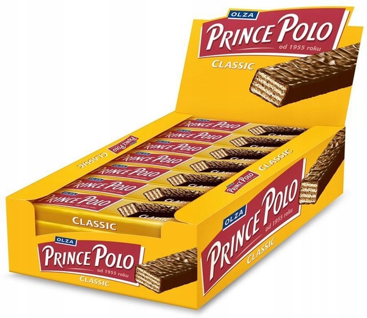 Wafelki PRINCE POLO CLASSIC 17,5g x 21szt karton (7622202243257) • Cena ...