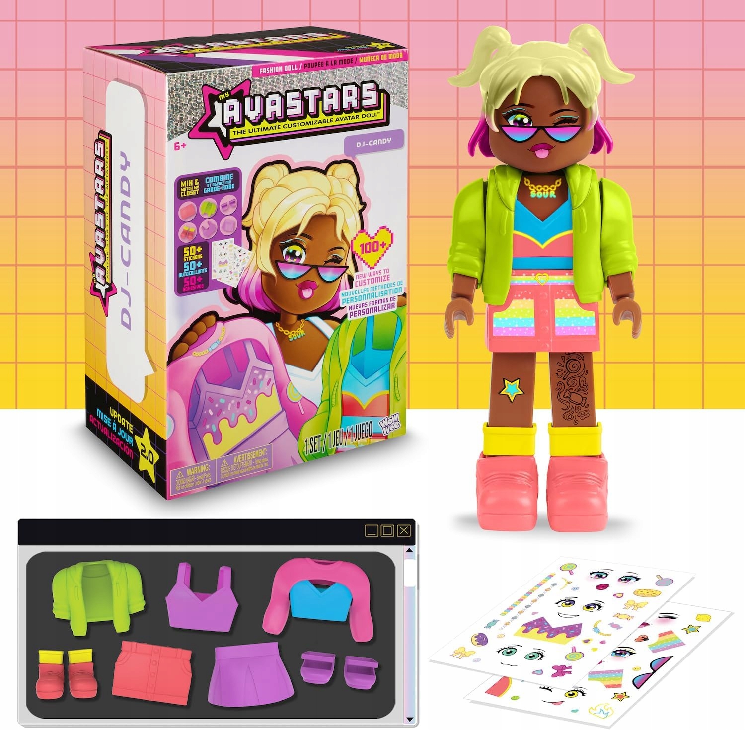 Lalka modowa WowWee My Avastars DJ-Candy (771171126010) • Cena, Opinie ...