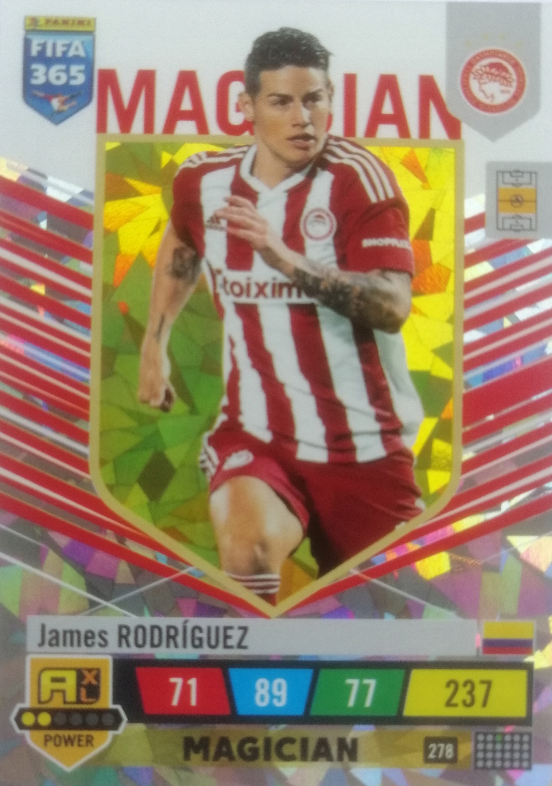 Karta James Rodriguez - Niska cena na Allegro