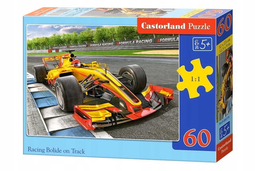 Puzzle 60 Racing Bolide na dráze CASTOR bcd - Allegro