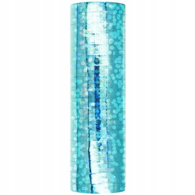SERPENTYNA holograficzna BŁĘKITNA brokat 18 rolek 13923029658 - Allegro.pl