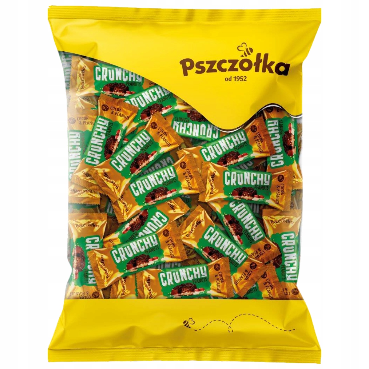 Bonbóny Crunchy Cocoa & Peanuts 1 kg Pszczółka za 260.00CZK - Allegro