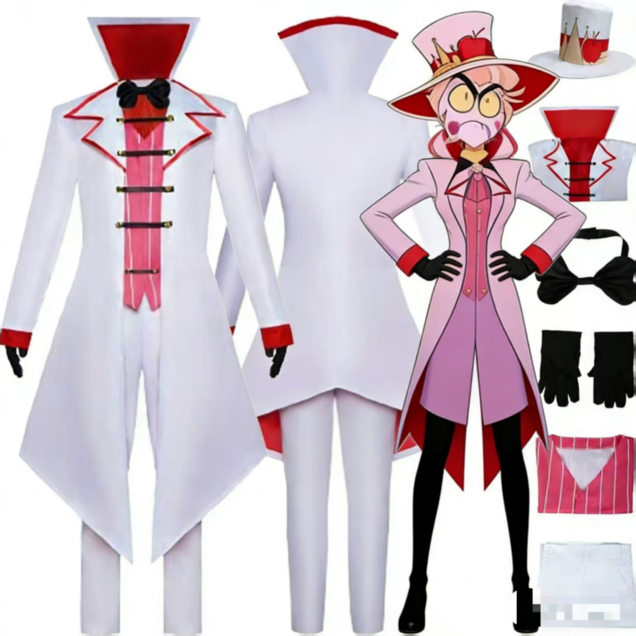 Cosplay Anime Hazbin Hotel Lucifer Morningstar Kostým za 1014.00CZK ...