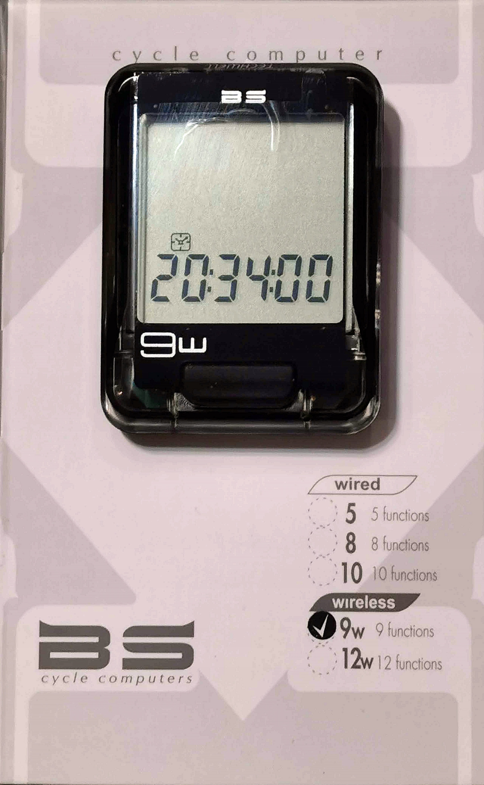 TECHWELL 9W Licznik Rowerowy Bezprzewodowy - 9 Funkcji Licznik Kalorii ...