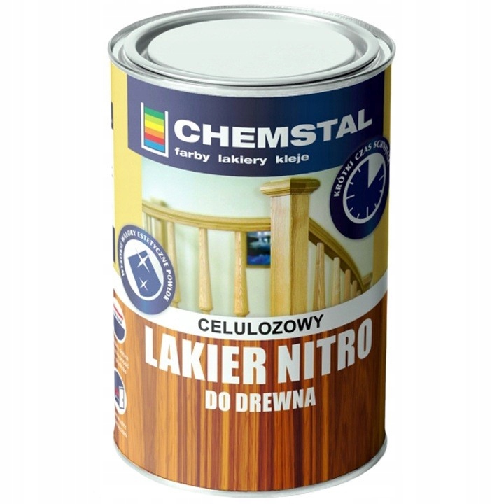 Lakier NITRO CHEMSTAL Bezbarwny Połysk 1L • • Lakiery - Chemia ... Lakier NITRO CHEMSTAL Bezbarwny Połysk 1L • • Lakiery - Chemia ...
