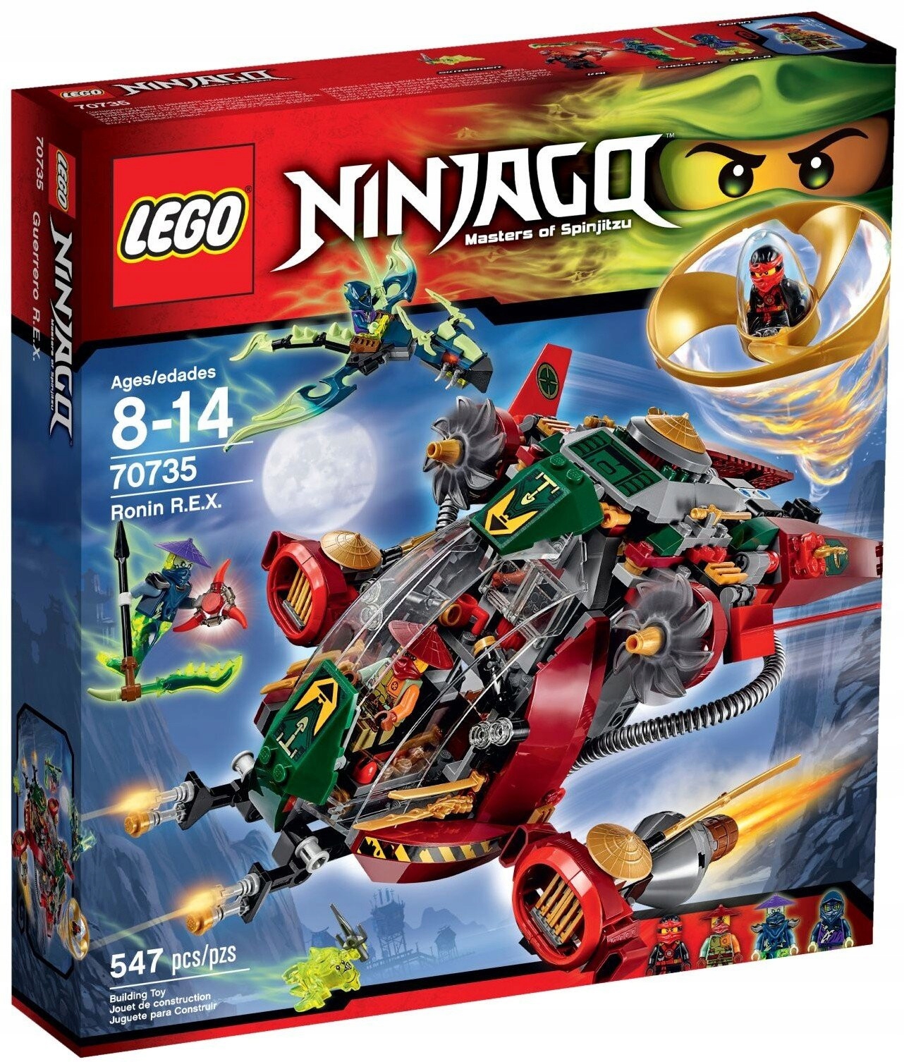 LEGO Ninjago - 70735 Ronin REX - Nowe (5702015347327) • Cena, Opinie ...