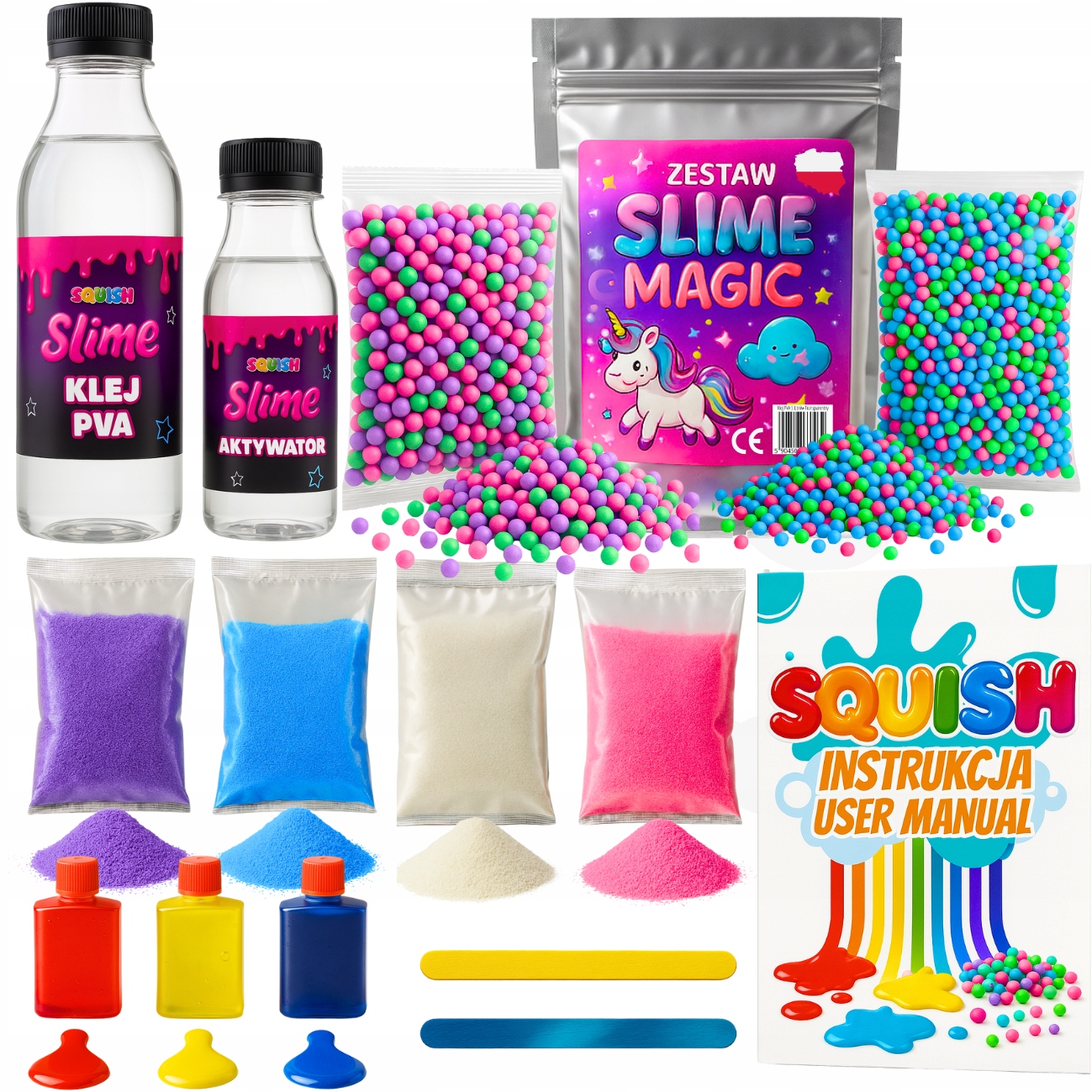 Zestaw Slime Magic (5904501637329) • Cena, Opinie • Masy plastyczne ...