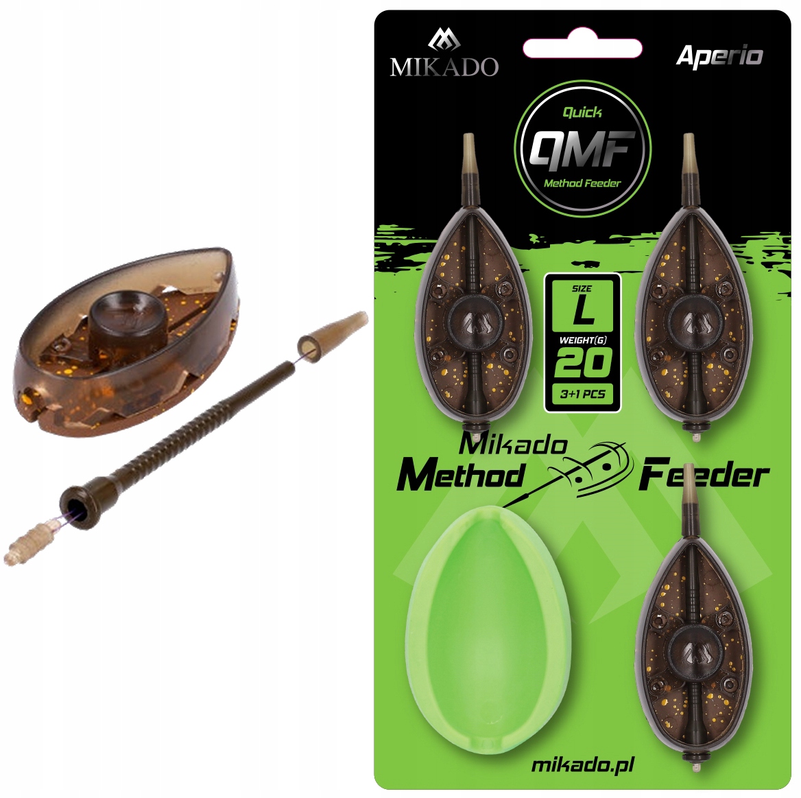 Koszyk do metody Mikado Method Feeder Aperio Q.M.F. System L - 5900637048626 - 17444921192 - Allegro