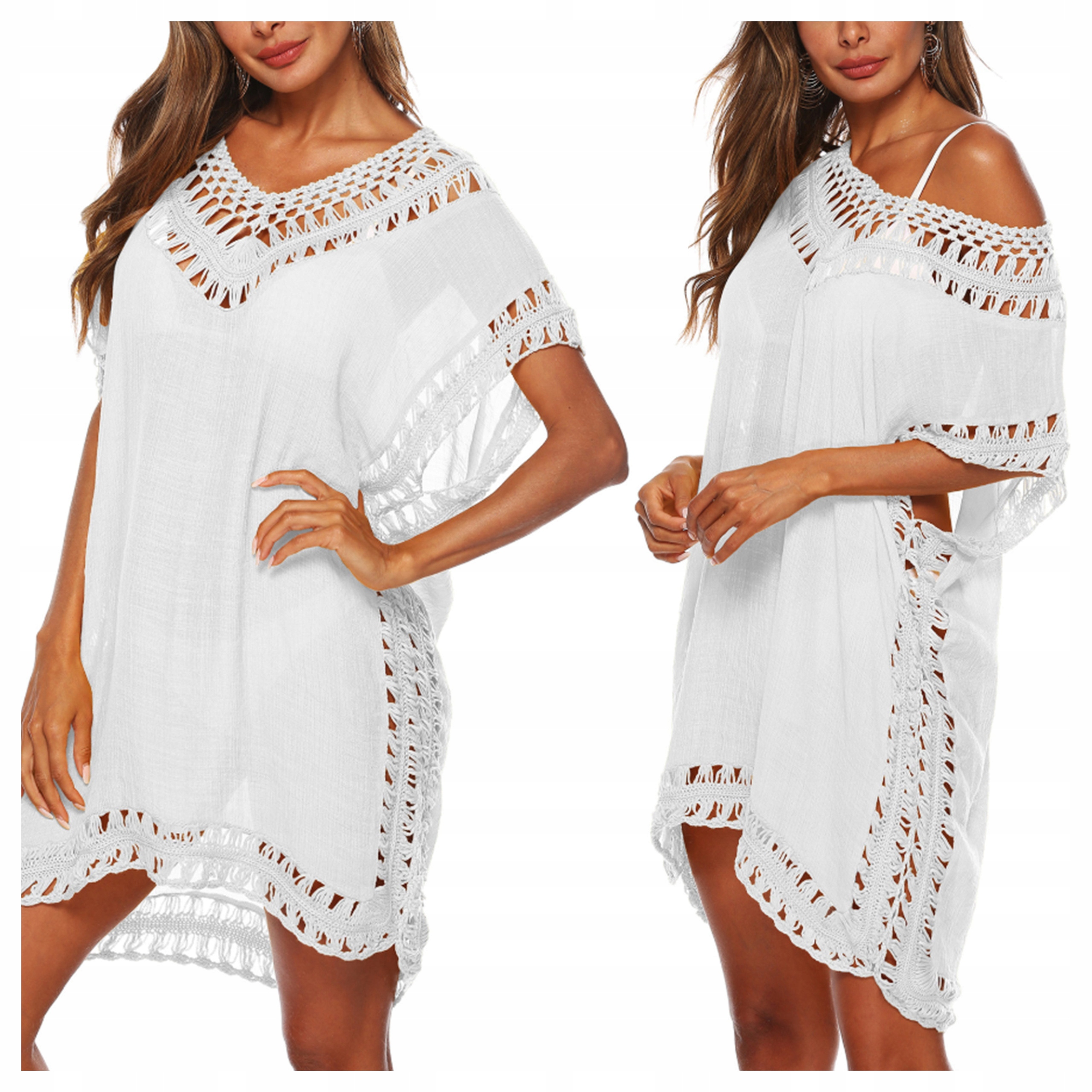 Luvu sukienka na co dzień boho przed kolano rozmiar uniwersalny ...