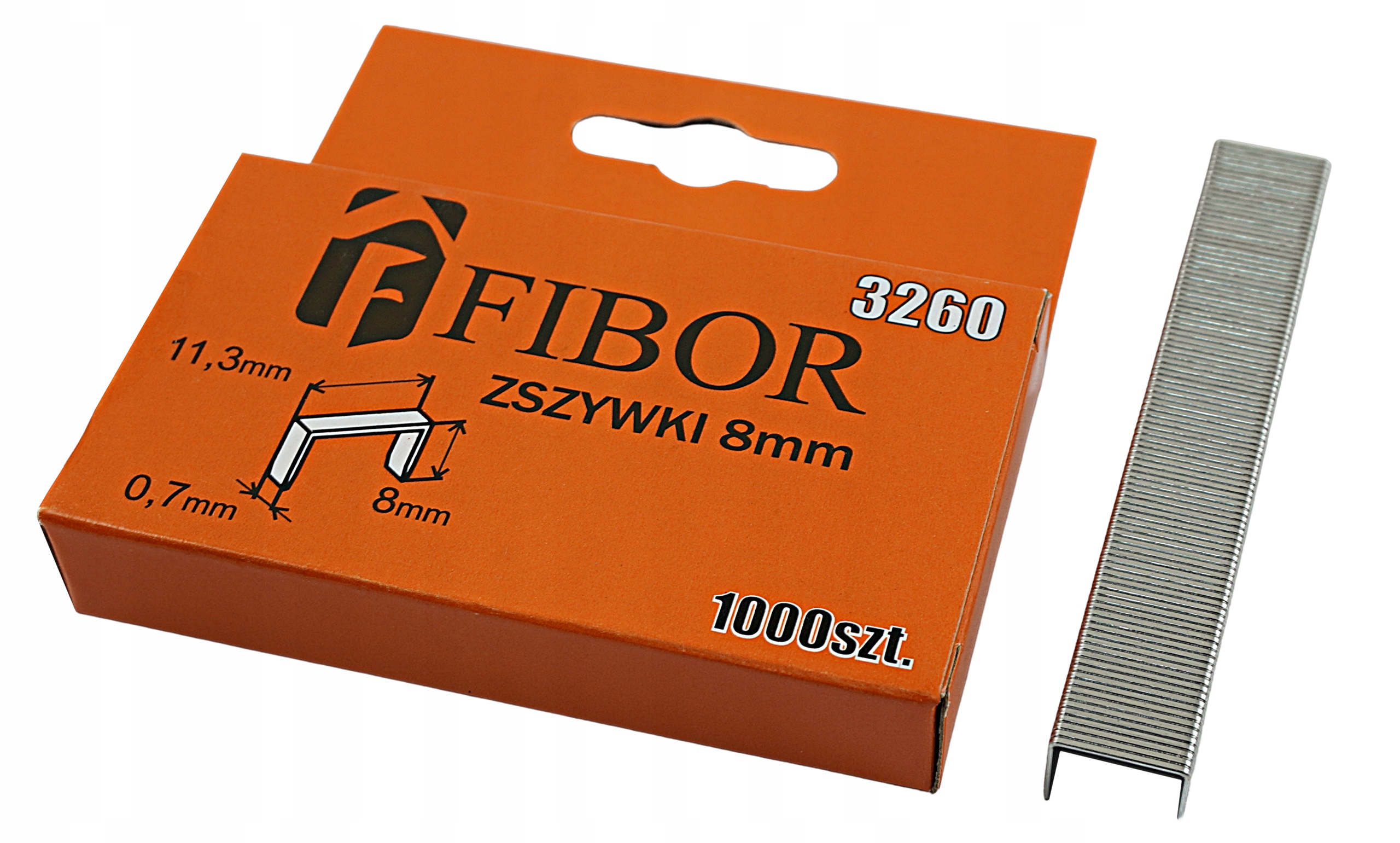 Zszywki 8Mm 1000 Szt. Marki Fibor - Fibor | Sklep EMPIK.COM