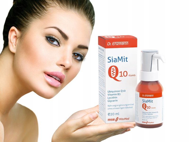 Dr Enzmann SiaMit Q10 Komb 20ml (5906642020725) • Cena, Opinie • Układ ...