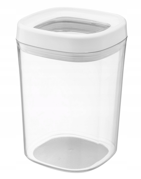 NÁDOBA NA POTRAVINY SYPKÉ PRODUKTY S VÍKEM 1L PRO SKLADOVÁNÍ KADAX za ...