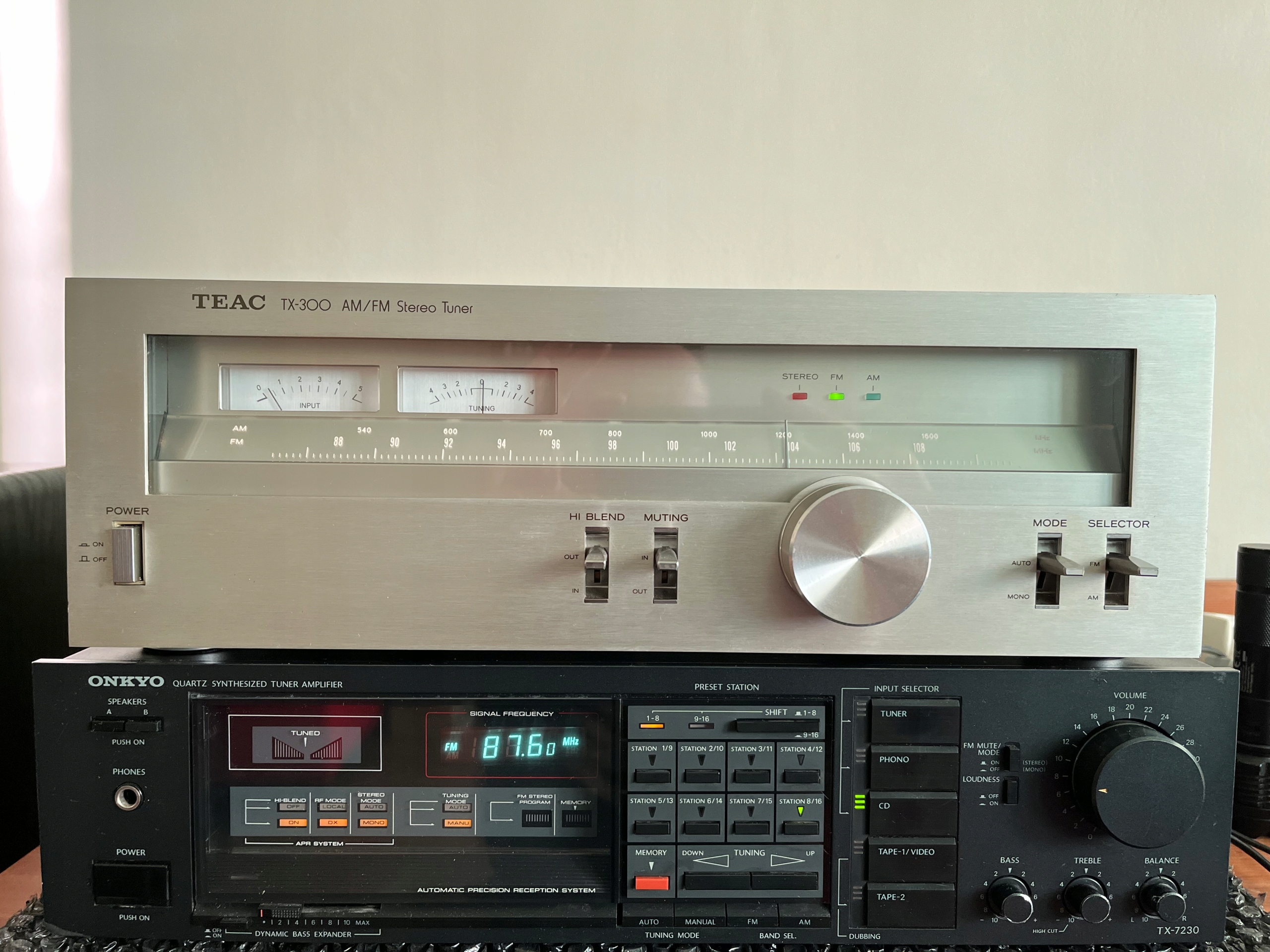 TUNER TEAC TX-300 W IDEALNYM STANIE JAK SPRAWNY 100%. • Opinie - Allegro