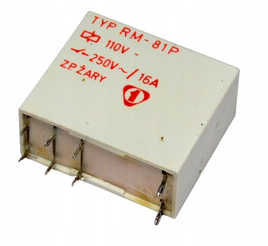 Przekaźnik 110V DC 16A RM 81P ŻARY [0A5]9 - Sklep, Opinie, Cena w Allegro