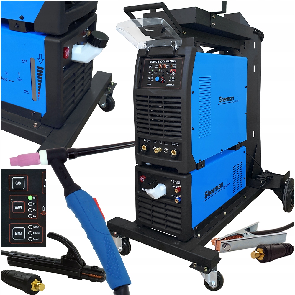 Spawarka TIG DIGITIG 315 AC/DC Sherman (5903686618260) • Cena, Opinie ...
