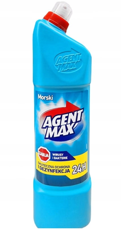 Agent Max Płyn do WC toalet Morski 1 L (5902686250951) • Cena, Opinie ...