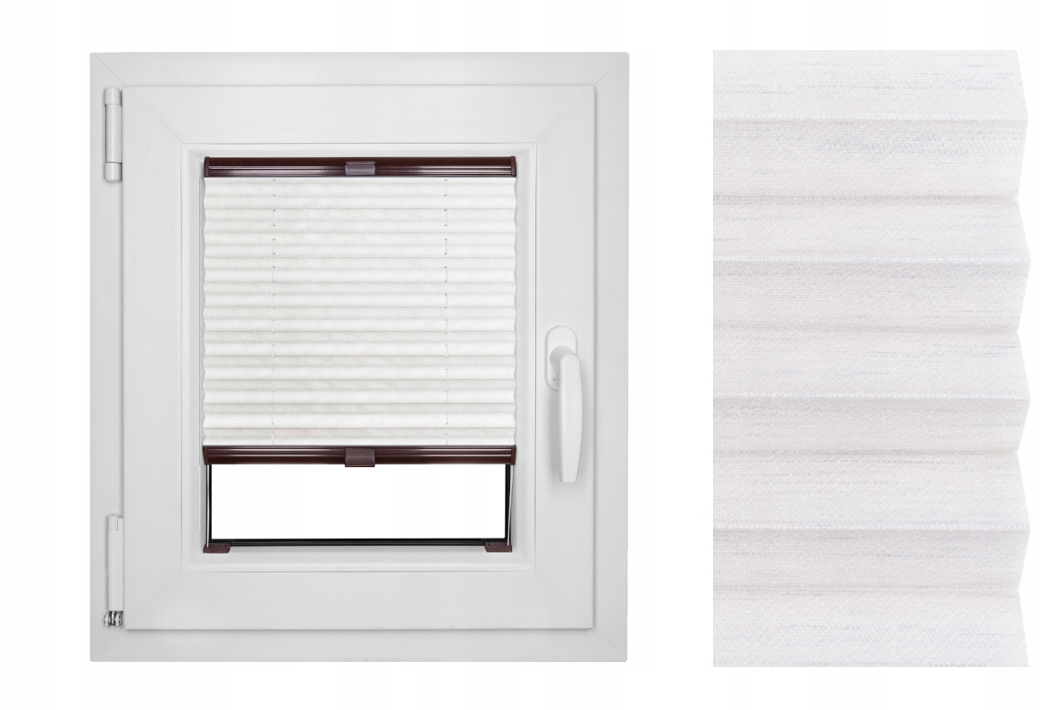 Roleta Plisa okienna biała A-3004 200x60 (Roleta plisa A-3004) • Cena ...