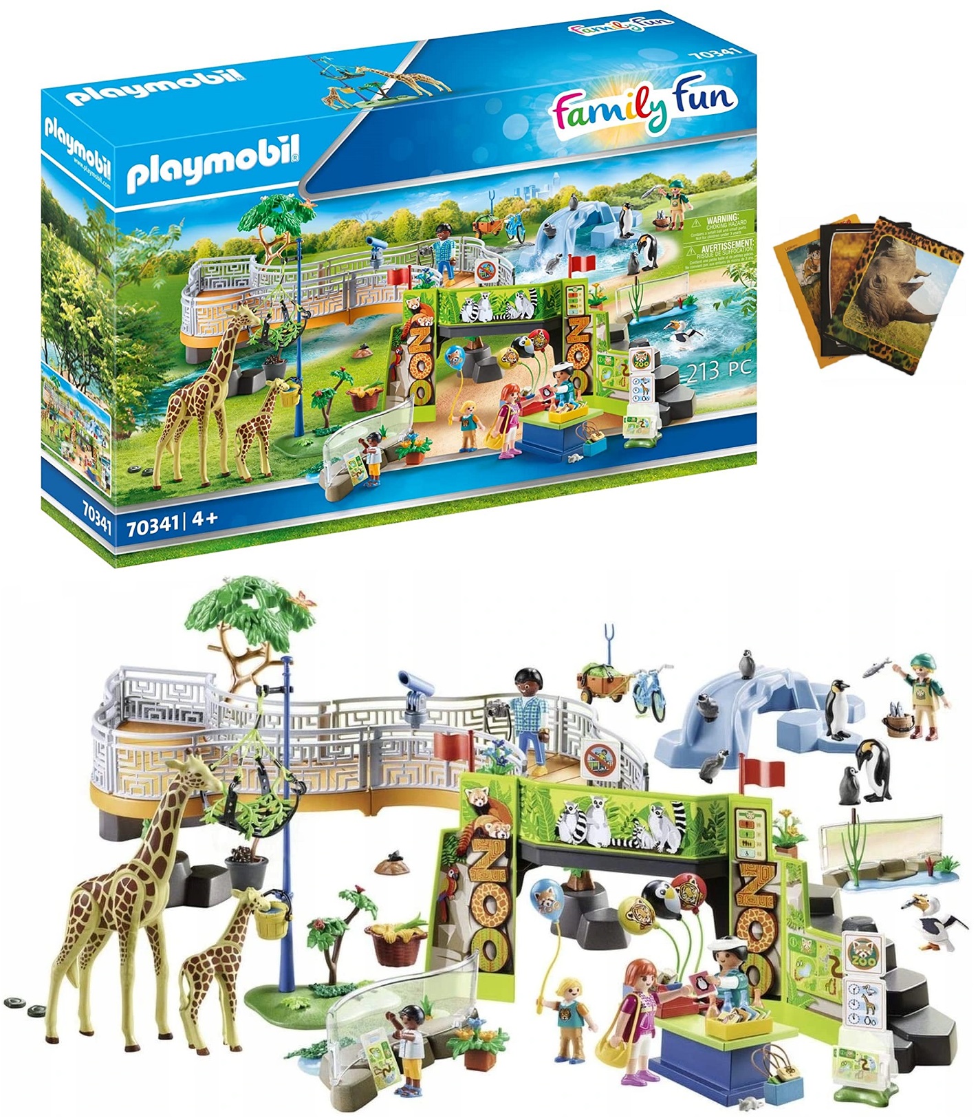 Playmobil Family Fun 70341 Przygoda w ZOO (4008789703415) • Cena ...