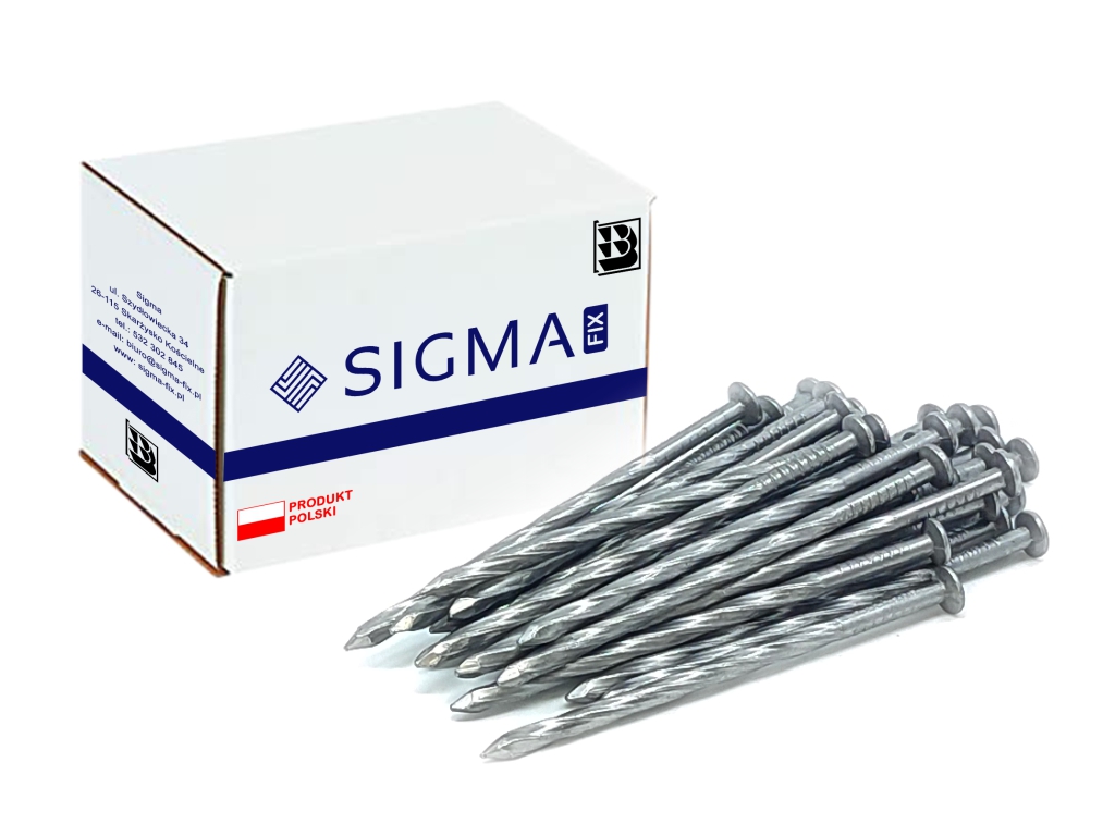 Gwoździe skręcane Sigma 80 1000 szt. (5900375183412) • Cena, Opinie ...