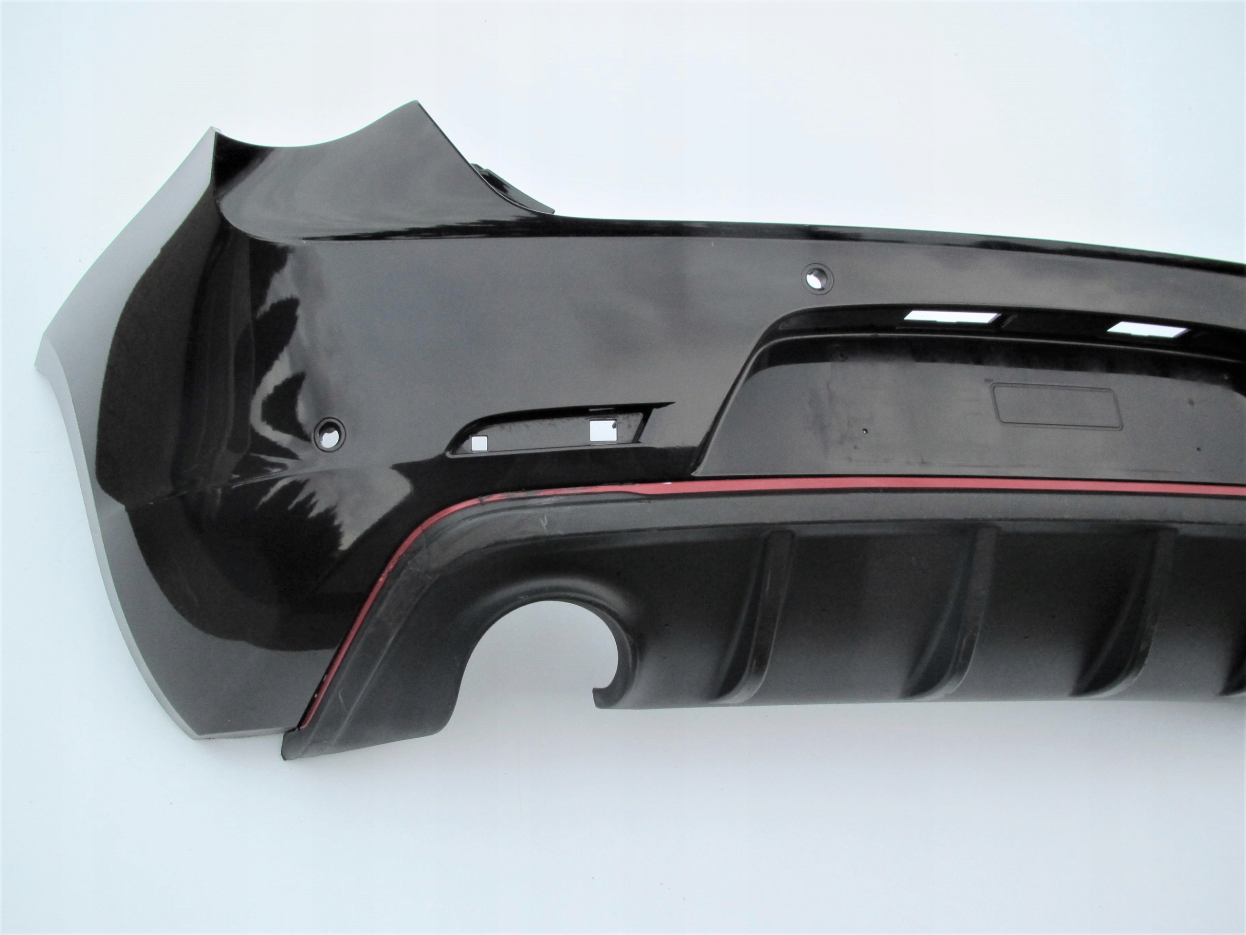 ALFA ROMEO GIULIETTA VELOCE zderzak spoiler tył DYFUZOR ORYGINAŁ OE ...