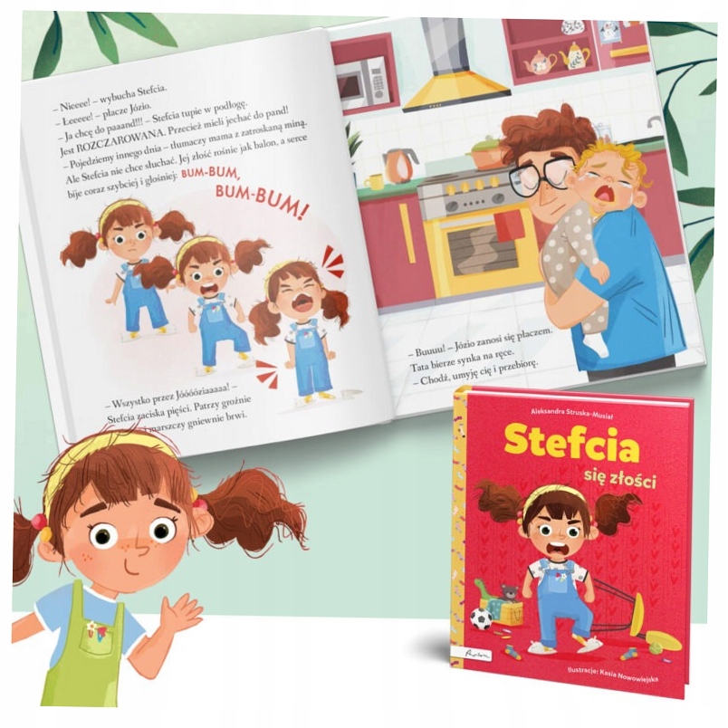 Stefcia się złości Aleksandra Struska-Musiał (15130708631) | Książka ...