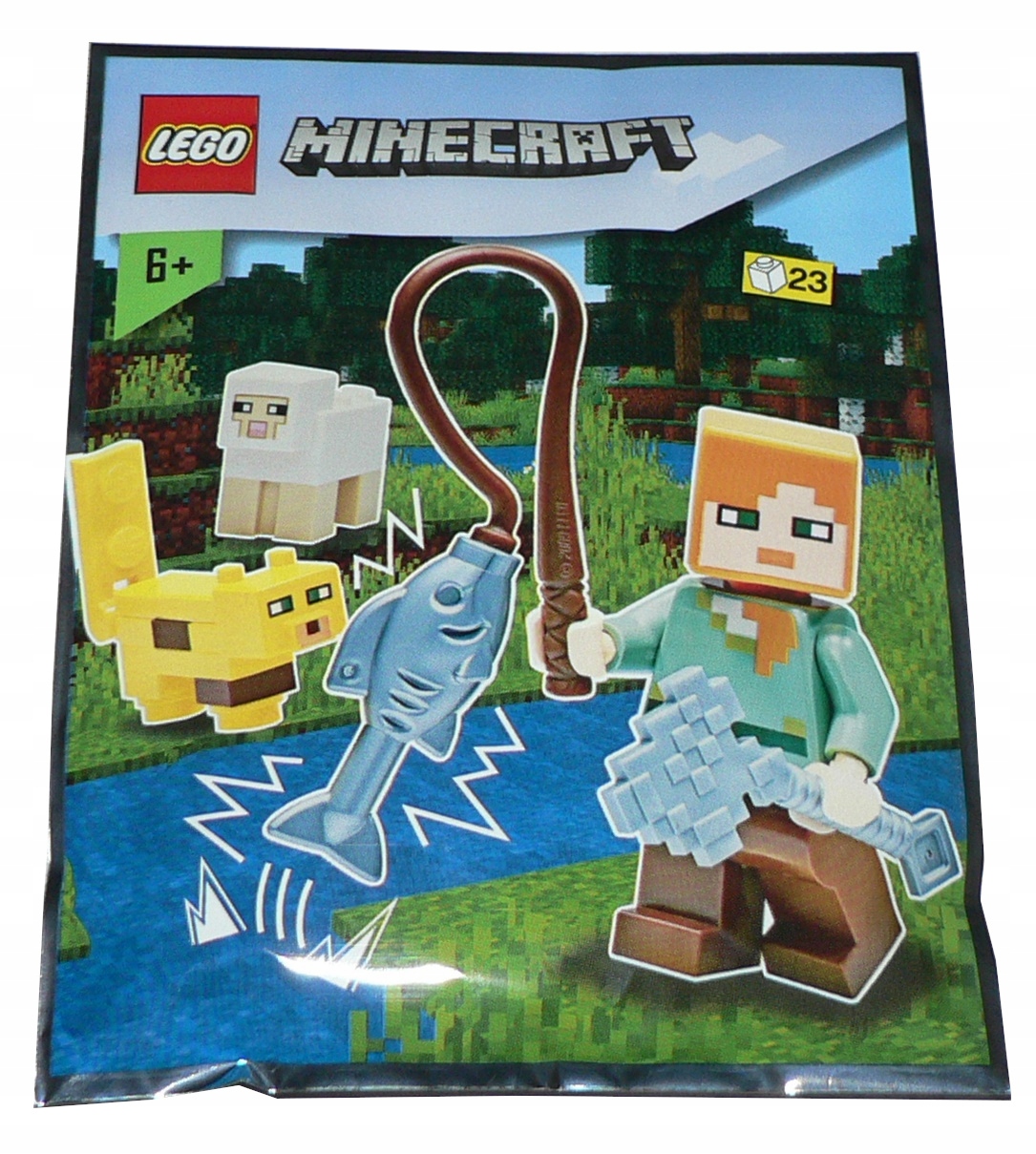 LEGO Saszetka Polybag Figurka Minecraft Alex Ocelot i Owca 662103 ...