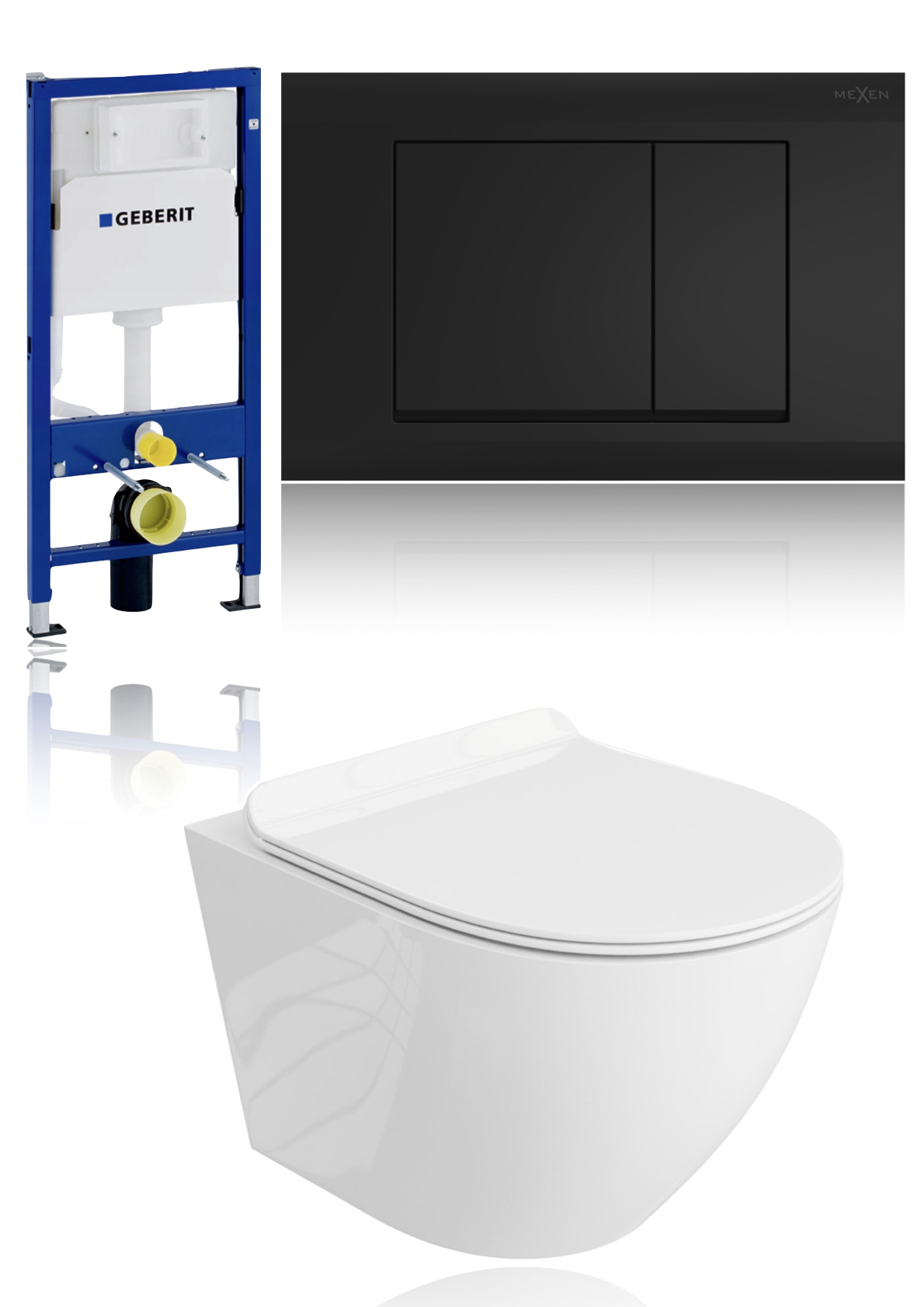 GEBERIT stelaż WC miska deska przycisk CZARNY MAT podtynkowy zestaw ... GEBERIT stelaż WC miska deska przycisk CZARNY MAT podtynkowy zestaw ...