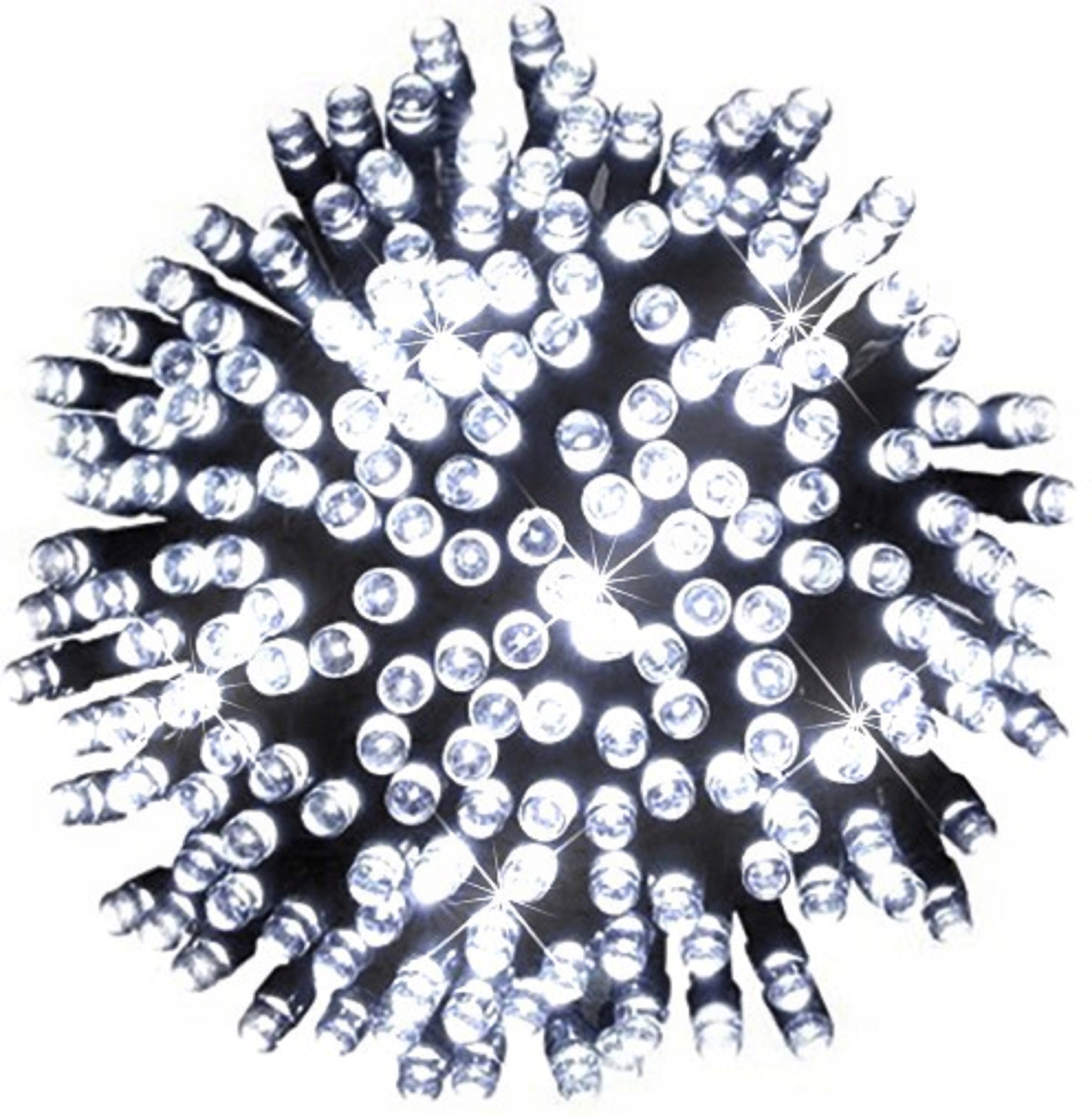 LAMPKI CHOINKOWE 1000 LED ZEWNĘTRZNE STAŁE FLASH BIAŁY ZIMNY + FLASH (4067404644113) • Cena ...