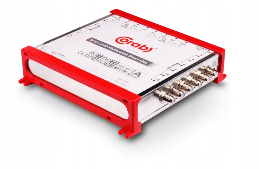 MULTISWITCH SMART LINE 9/12 CORAB DVB-S2 HD - Sklep, Opinie, Cena w Allegro