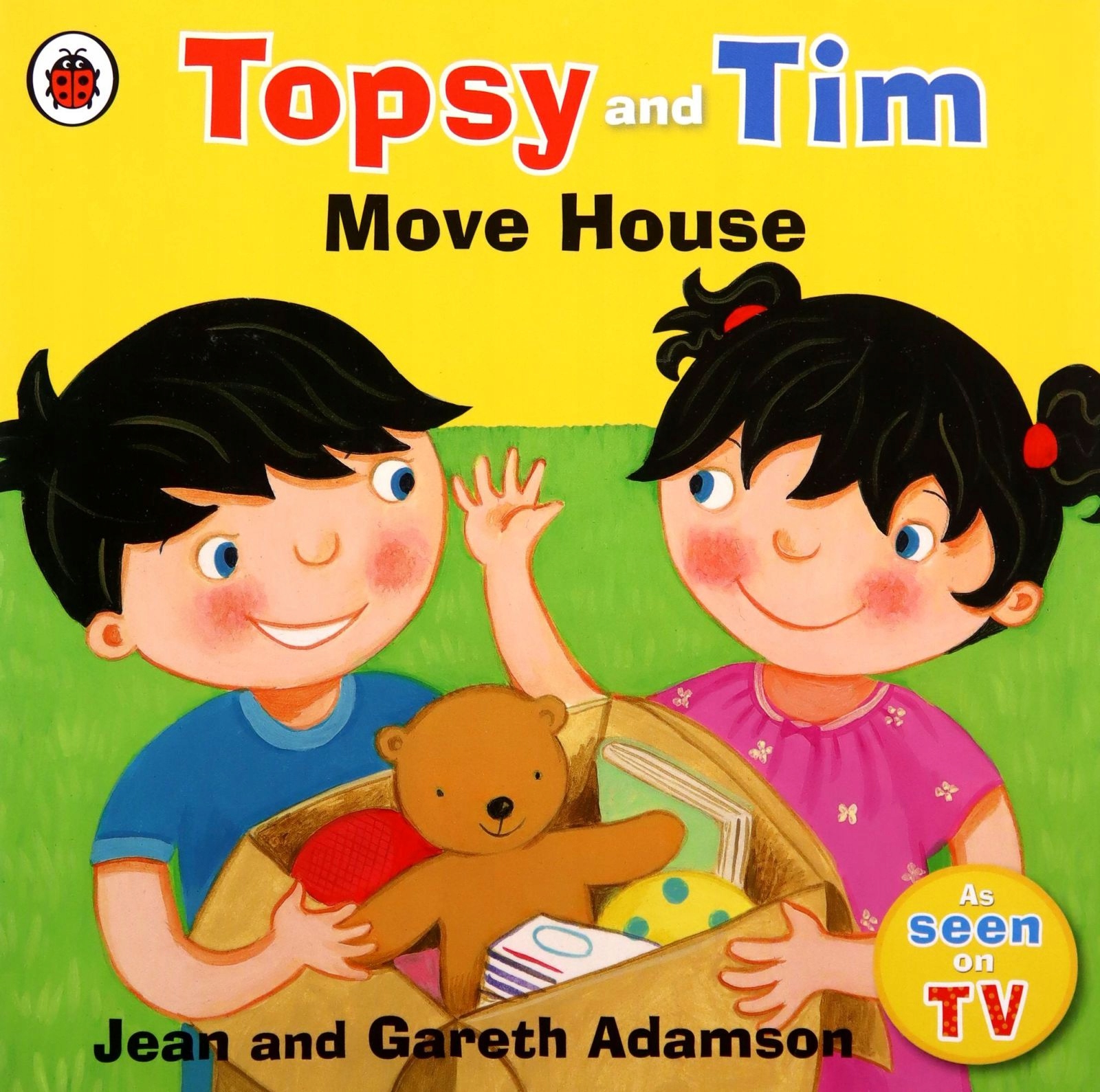 TOPSY AND TIM: MOVE HOUSE - Jean Adamson (KSIĄŻKA) (16761752682) | Książka Allegro
