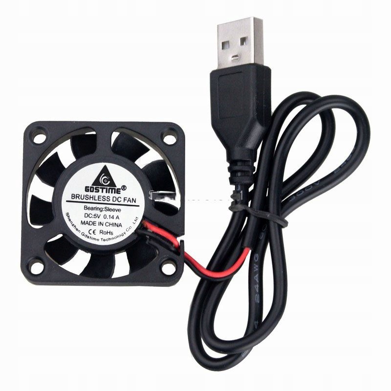 5pcs 4010s PC Case 5V USB DC Cooling Fan 40mm Fan w Long Yan - Sklep ...