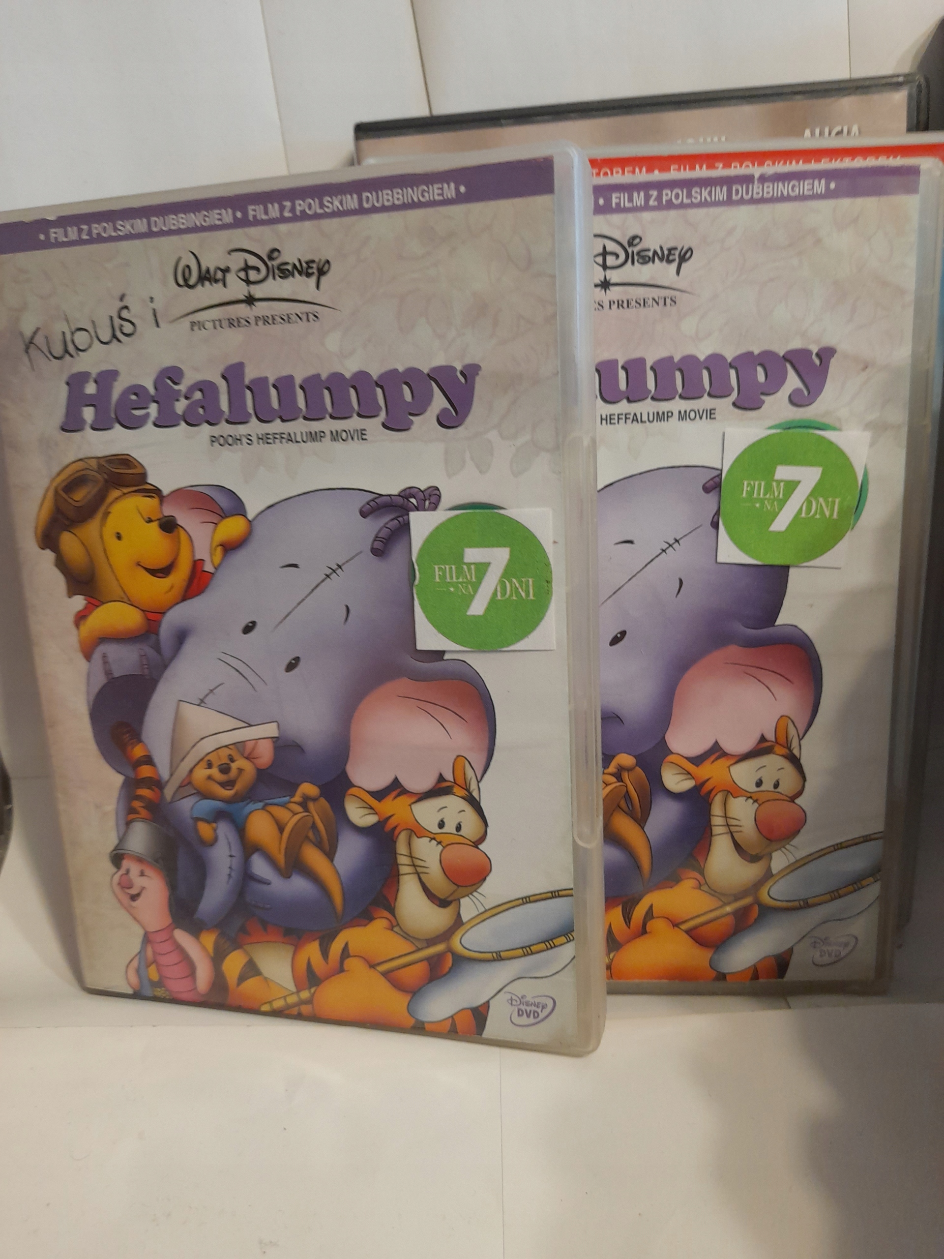 Kubuś i Hefalumpy płyta DVD • Cena, Opinie - Allegro