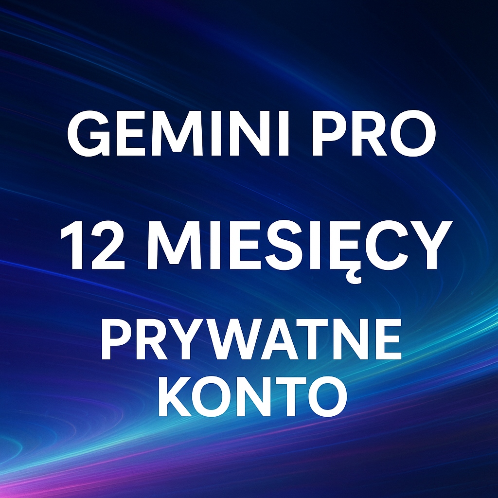 GEMINI AI PRO – 12 MIESIĘCY | ROK | Google One 2 TB | AI VEO 3 | FLOW ...