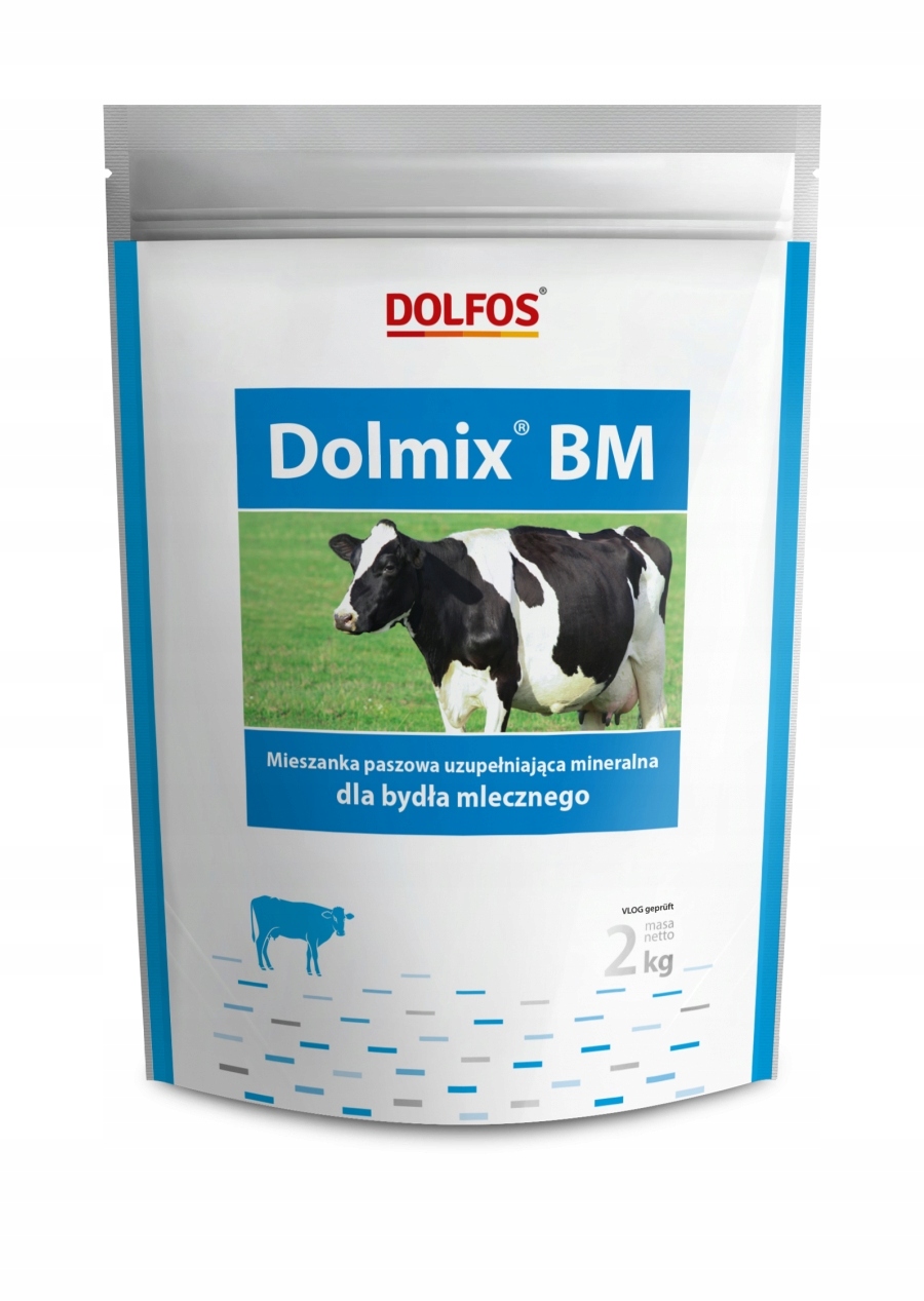 Mieszanka paszowa dla bydła Dolfos Dolmix BM 2 kg • Cena, Opinie - Allegro