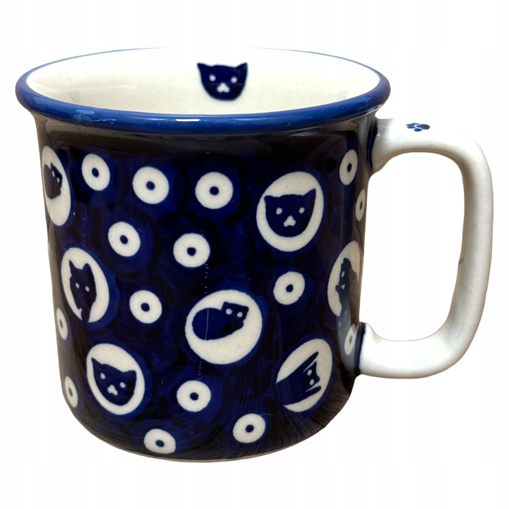Kubek, garnuszek Koty kotki 350 ml dek. AS85 Ceramika Bolesławiec (5906232022627) • Cena, Opinie ...