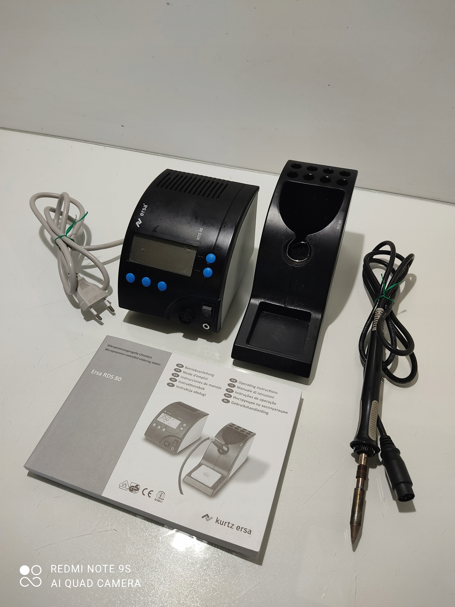 Stacja lutownicza Ersa RDS 80 80 W +150 - +450 °C (4003008065138) • Cena, Opinie 14053035310 ...